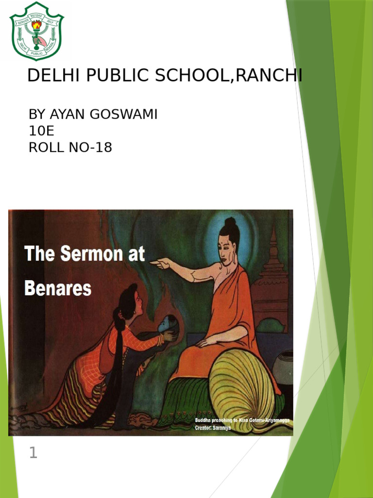 Sermon at The Benares 34567 | PDF | Indian Religions | Indian Philosophy