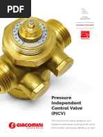 Belimo PICCV Valve Technical Databook | PDF | Valve | Alternating Current