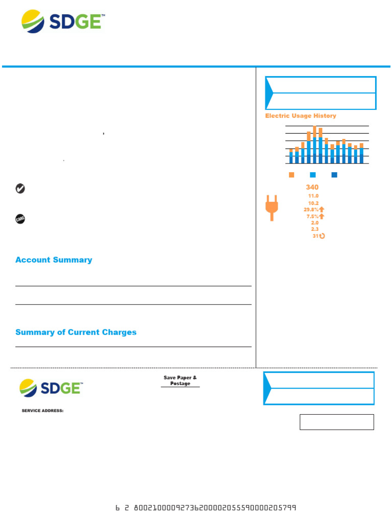DownloadBillPdf Template | PDF | Electric Power Transmission | Credit Card