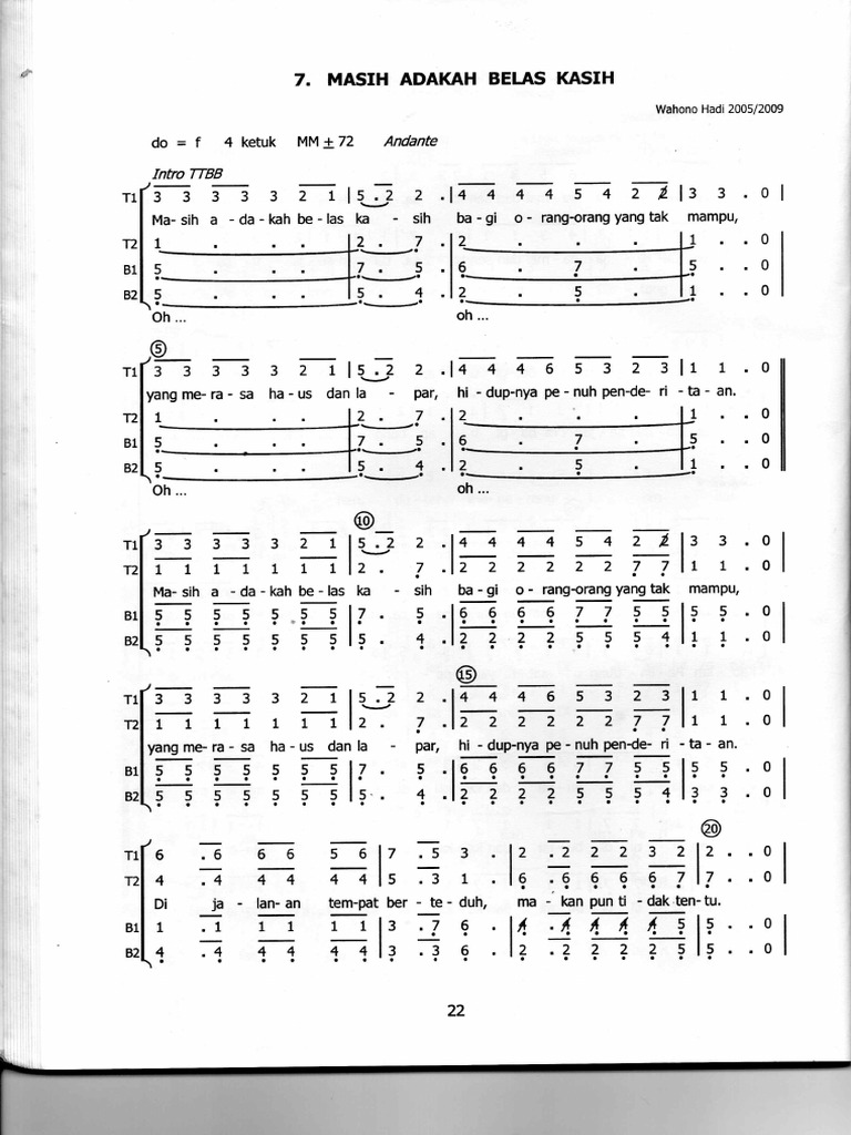 Masih Adakah Belas Kasih | PDF