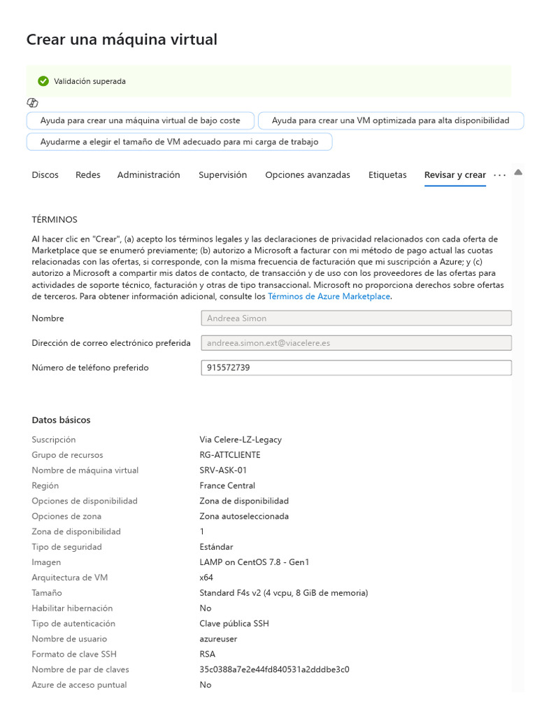 Crear Una Máquina Virtual - Microsoft Azure | PDF | Microsoft | Microsoft Azure
