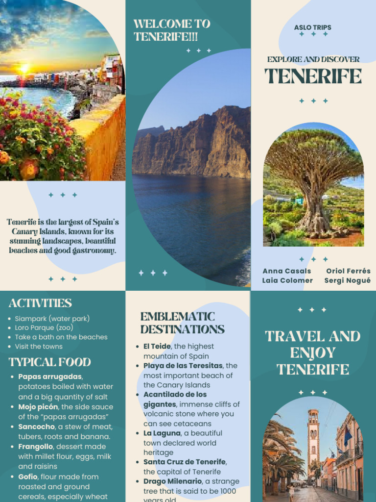 Triptic Tenerife | PDF