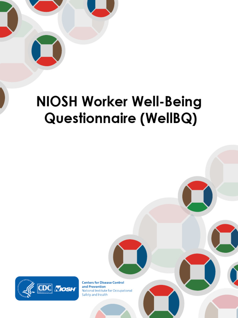 NIOSH Worker Well-Being Questionnaire 2021 | PDF | Survey Methodology ...