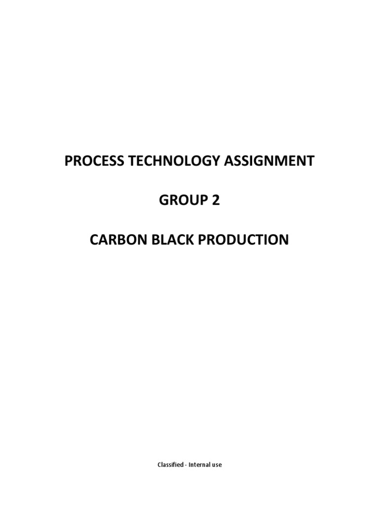 Carbon Black Manufacturing Process Overview | PDF | Carbon | Combustion