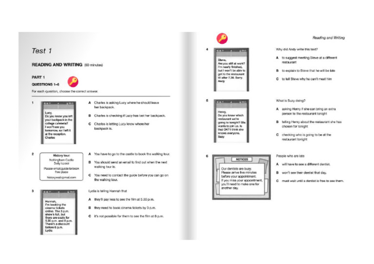 Key 2 Test 1 Pdf