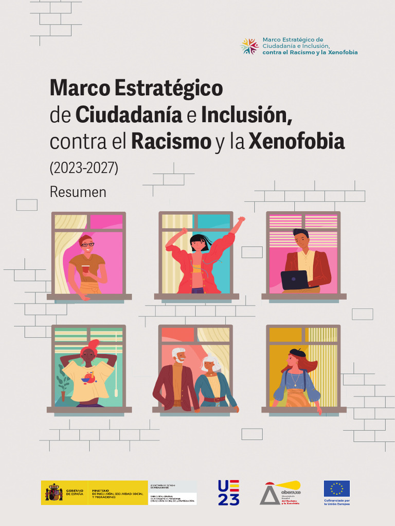 Resumen Del Marco Estratgico de Ciudadana e Inclusin Contra El Racismo y La Xenofobia 2023 2027 ...