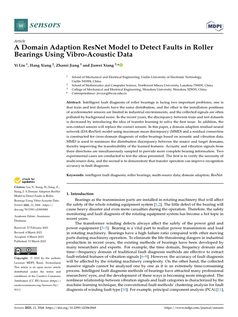 A Domain Adaption Resnet Model | PDF | Machine Learning | Deep Learning