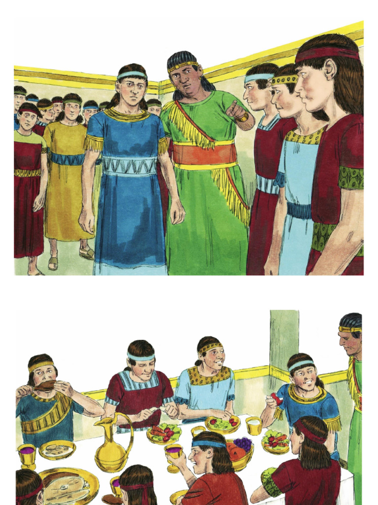 Daniel Shadrach, Meshach and AbedNego Daniel 1-3 Updated Visuals #Biblefun | PDF