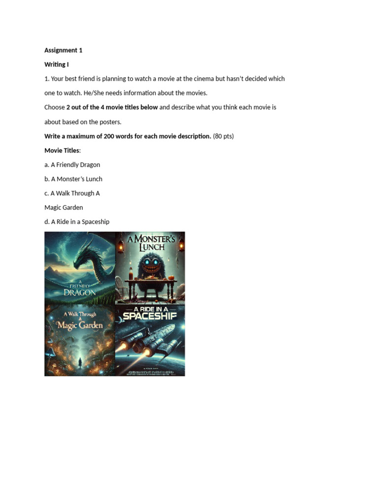 Assignment 1 Bahasa Inggris | PDF