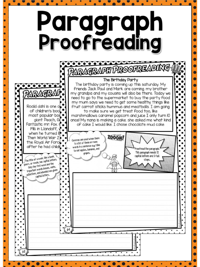 Grade 2-4 Paragraph Proofreading Guide | PDF | Tornadoes
