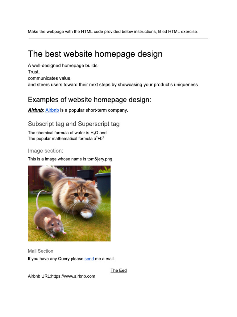 HTML Work-1 | PDF