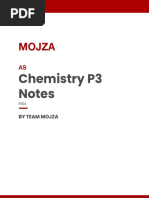 A-Level Chemistry Paper 3 Practical Guide | PDF | Titration | Chemistry