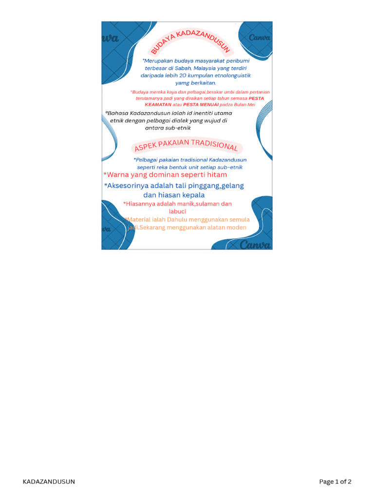 (951 - 1157) Kadazandusun - 20250412 - 203952 - 0000 | PDF