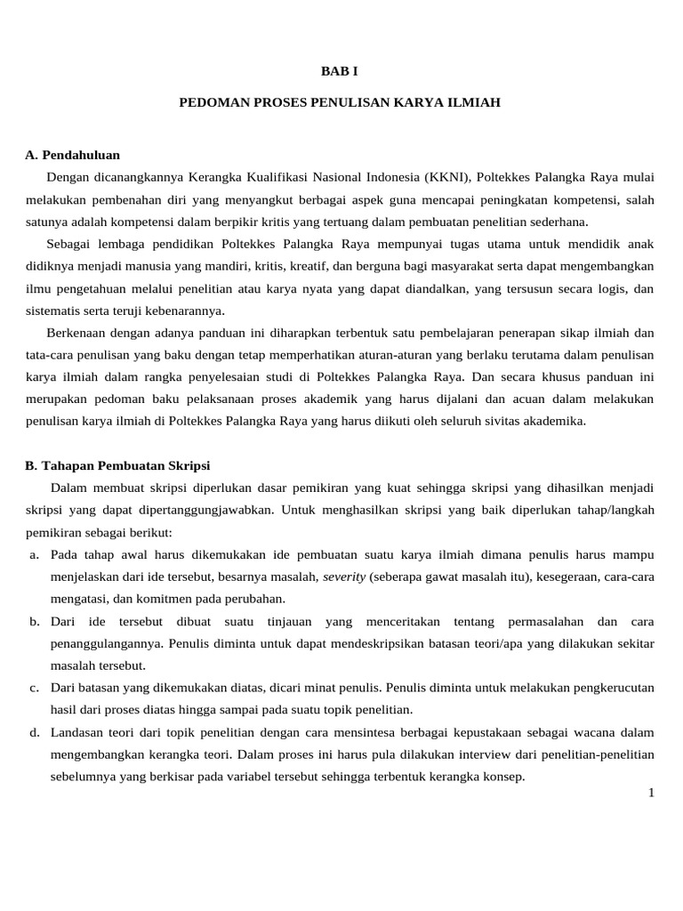 Panduan Skripsi Print | PDF