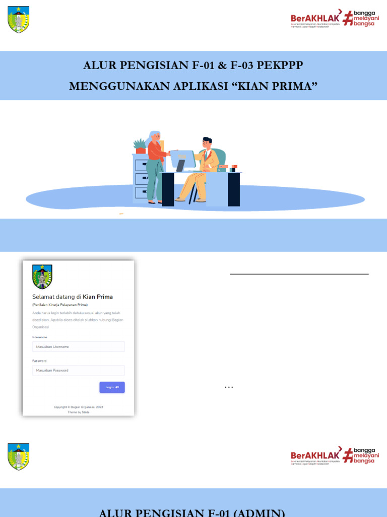 Panduan Pengisian KIAN PRIMA | PDF