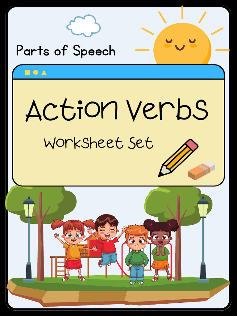Parts of Speech: Action Verbs | PDF | Part Of Speech