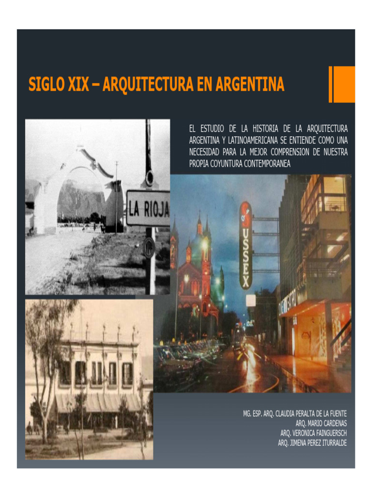 1 - Siglo Xix, Periodo Republicano - 1° Parte - 2025 | PDF | Buenos Aires | Barroco