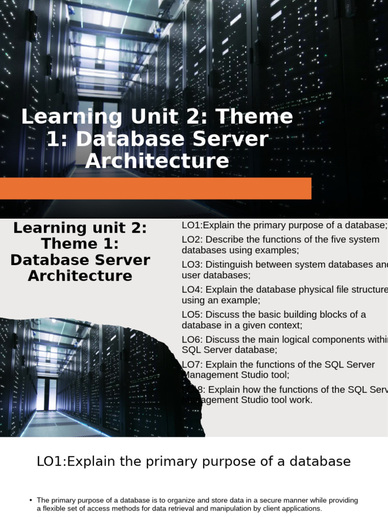 Week 2 Content Dbad6020 | PDF | Databases | Database Index