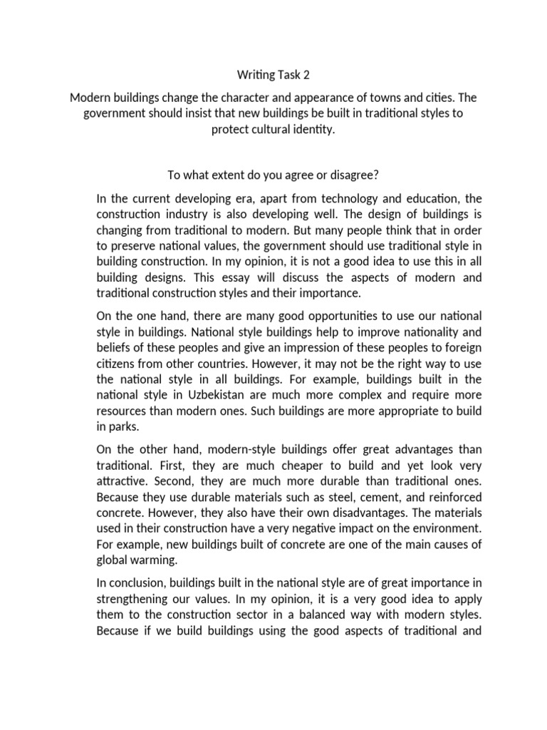 Writing Task 2 | PDF