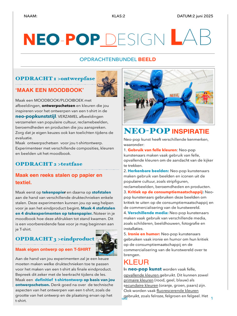 Neo Pop Design Lab | PDF