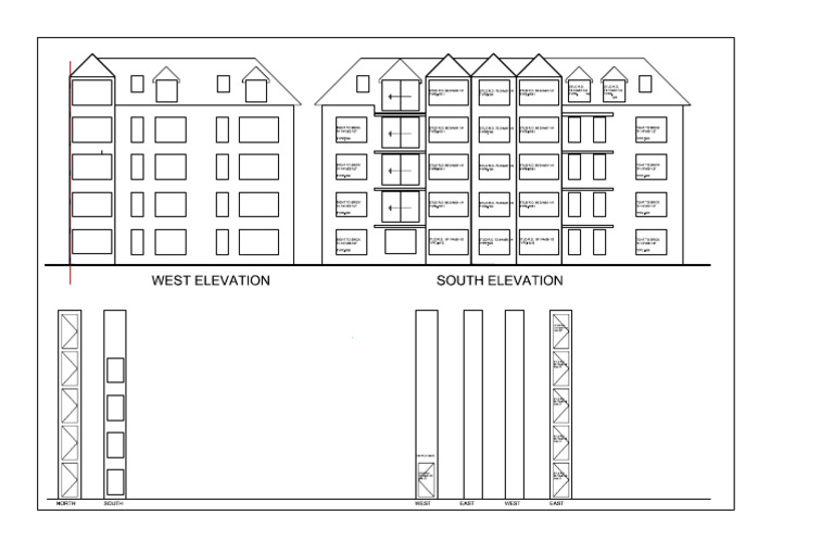 Windows South Elevation - v3 | PDF