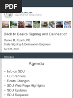 Gdot Signing and Marking Design Guidelines | PDF | Controlled Access ...