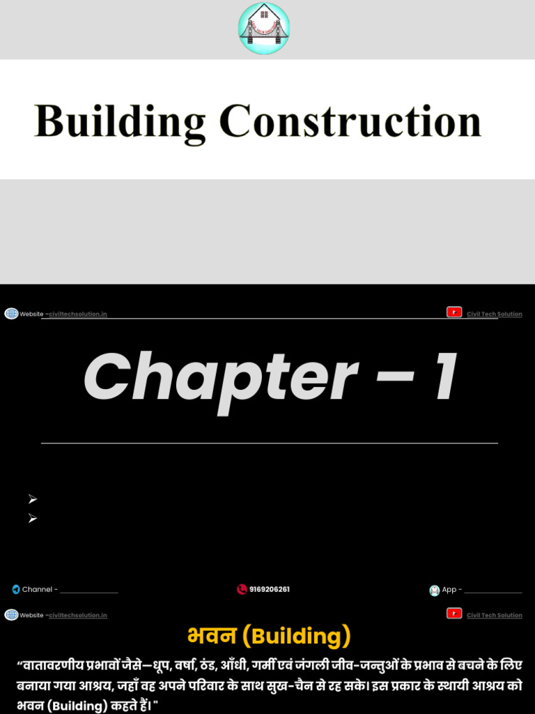 Building Construction | PDF
