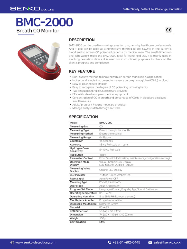 Datasheet en BMC-2000 | PDF