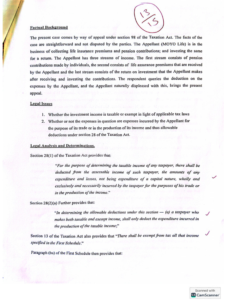 Revenue Law Practicum | PDF