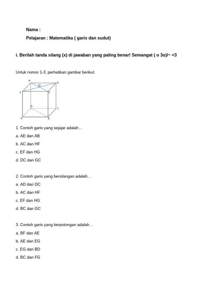 Sudut Penyiku dalam Matematika | PDF