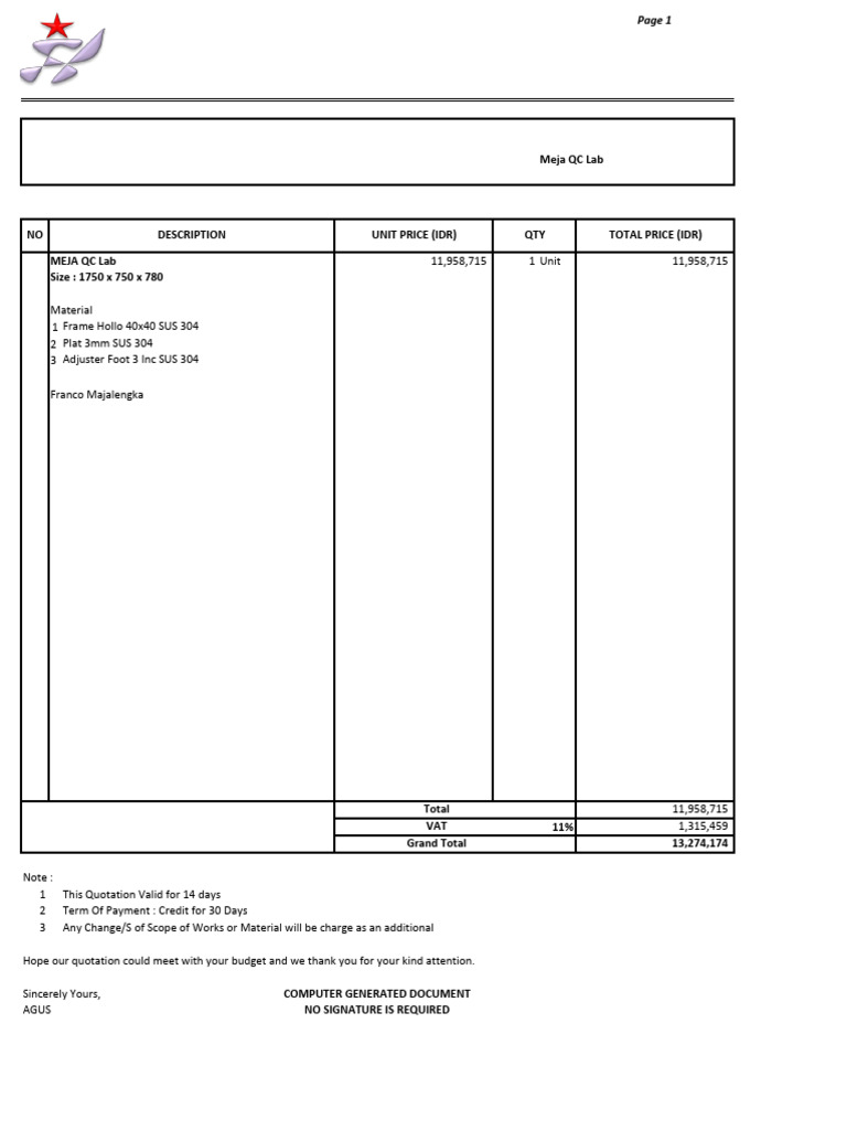 035-Meja QC Lab_250428_213828 | PDF