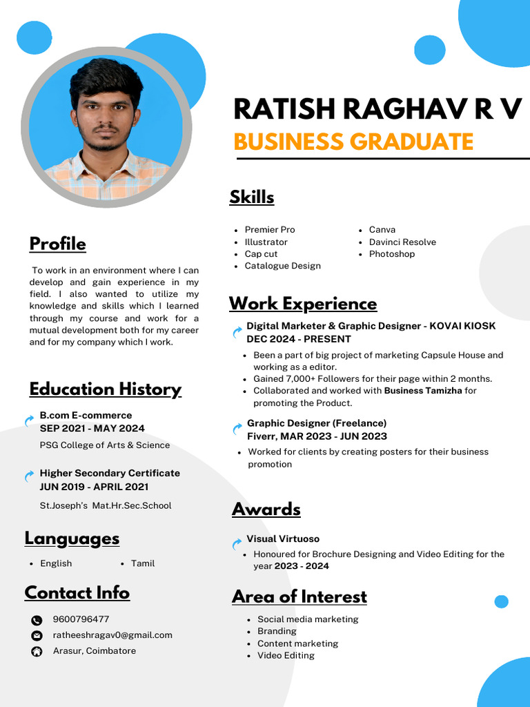 Ratish Raghav - Resume-1 | PDF