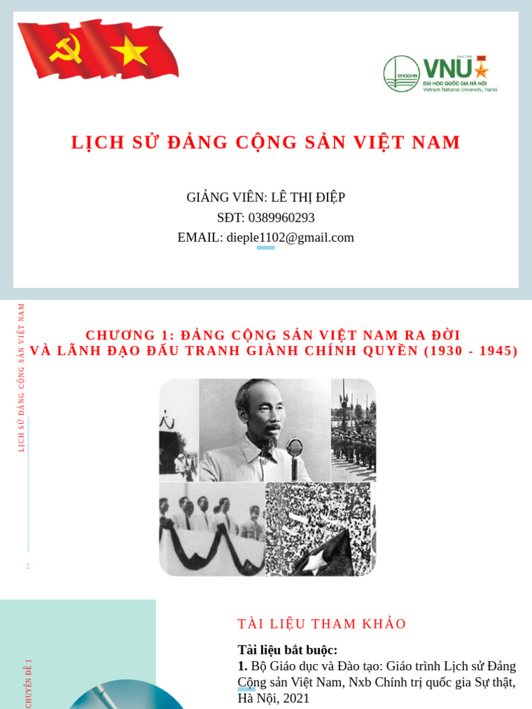 Chuong 1. Le Thi Diep - dhqg.2024 | PDF