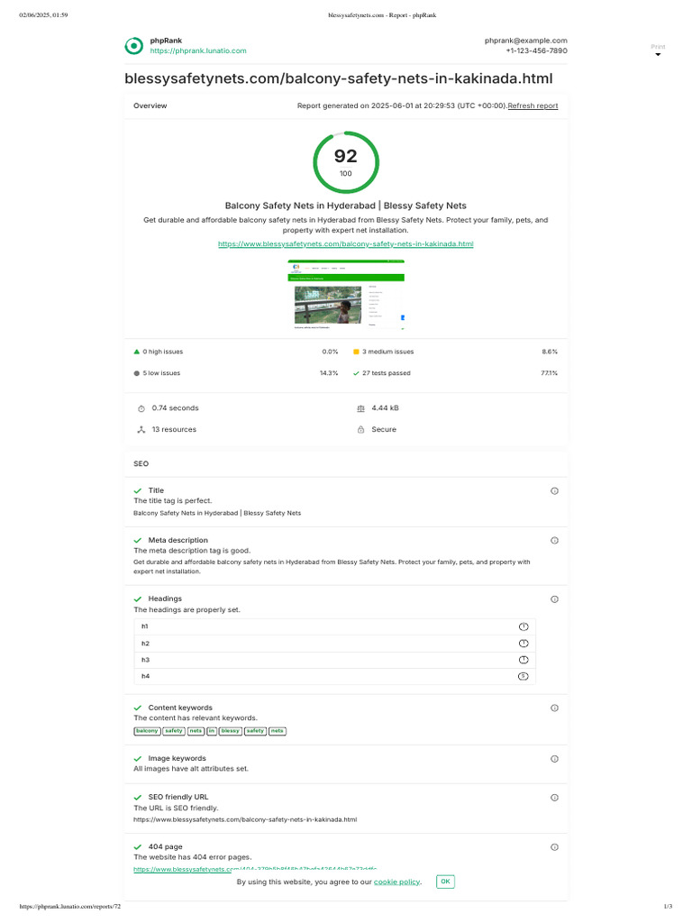 Report - PhpRank | PDF | Html | Search Engine Optimization