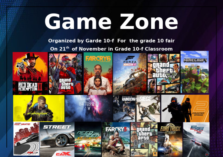 Game Zone 2 | PDF