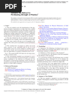 ASTM D695-Compressive Properties of Rigid Plastics | PDF | Deformation ...