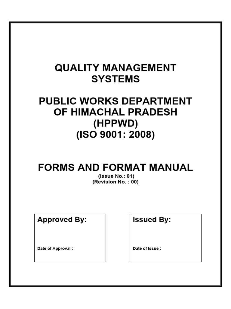 Forms and Formats_QMS_ISO_ - Copy - Copy | PDF | Cheque | Business