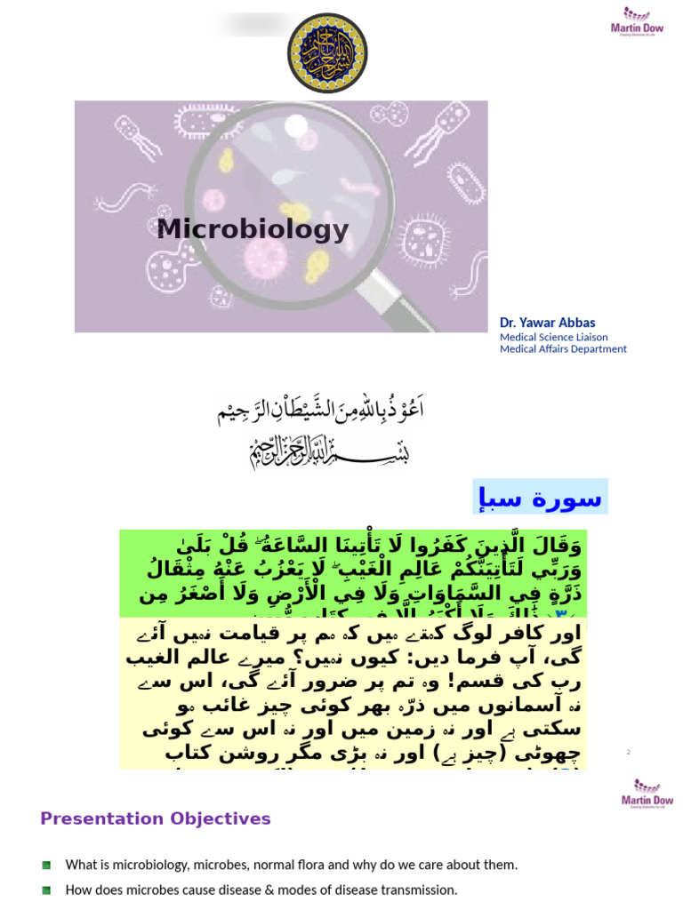 YA Microbiology Training ITP Final | PDF | Cell (Biology) | Microorganism