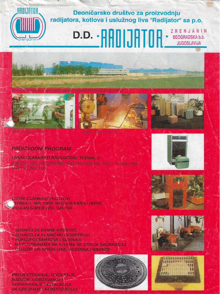 Katalog VULKAN Radijator Zrenjanin | PDF