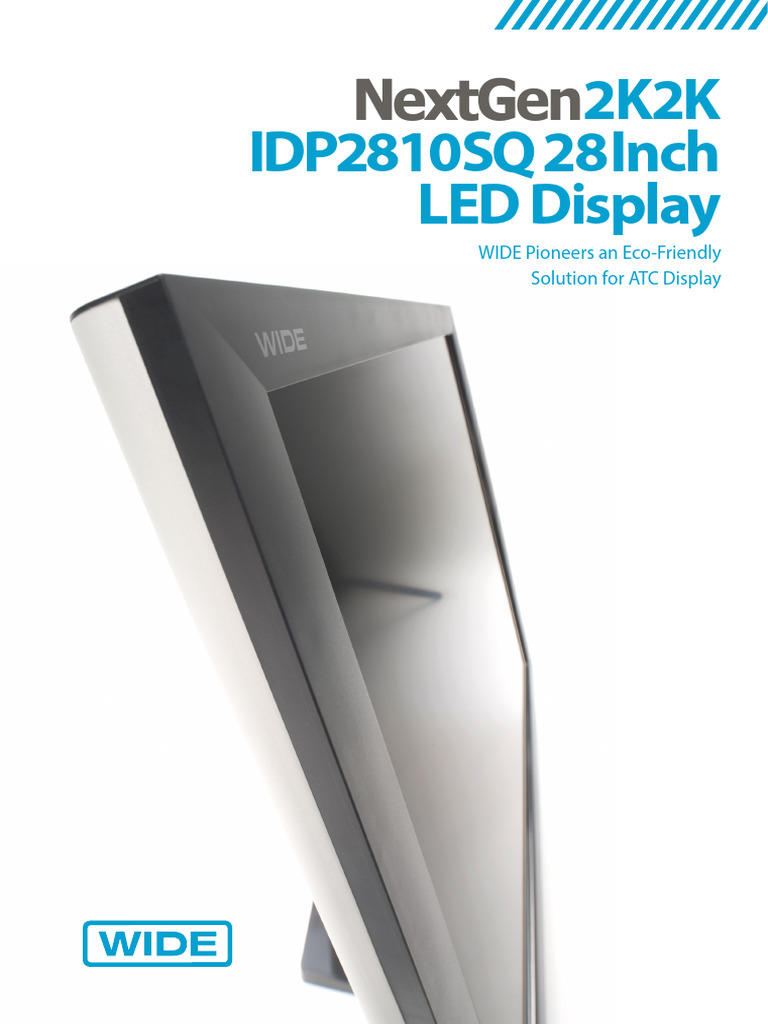 Eco-Friendly 28" 2K ATC Display | PDF | Computer Monitor | Display ...