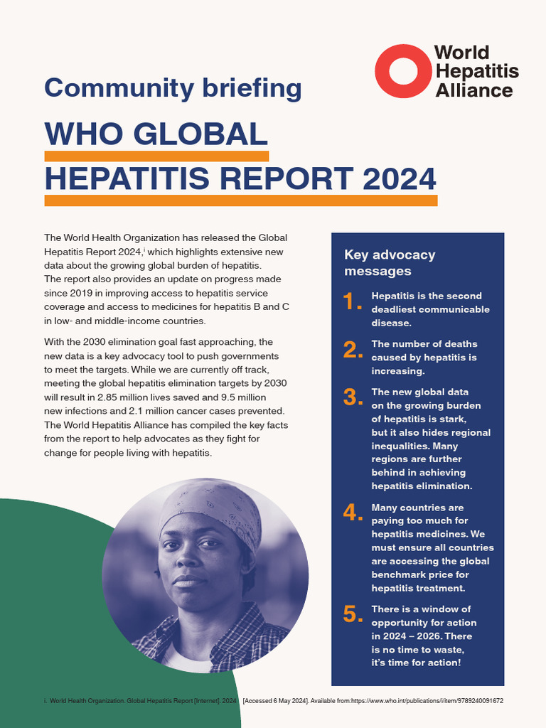 WHA Global Hepatitis Report FINAL | PDF | Hepatitis | Hepatitis B