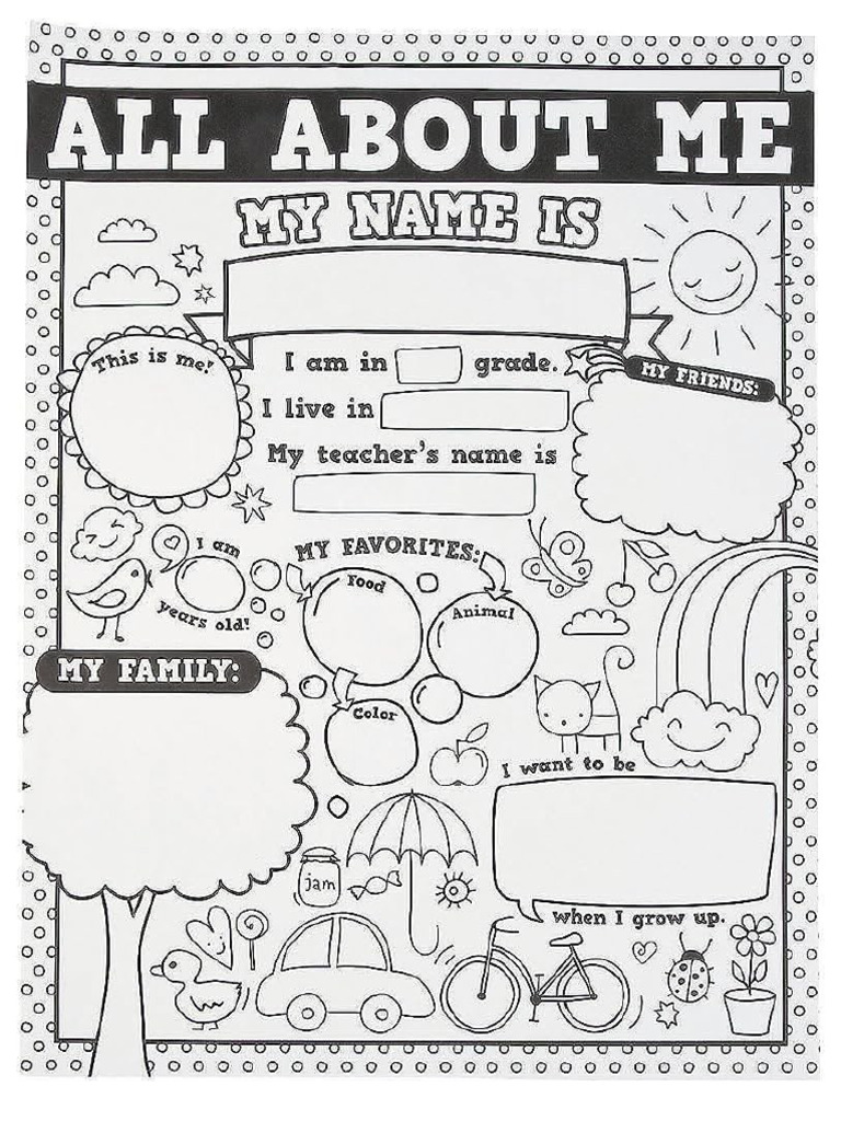 All About Me (Grade 2-3) | PDF
