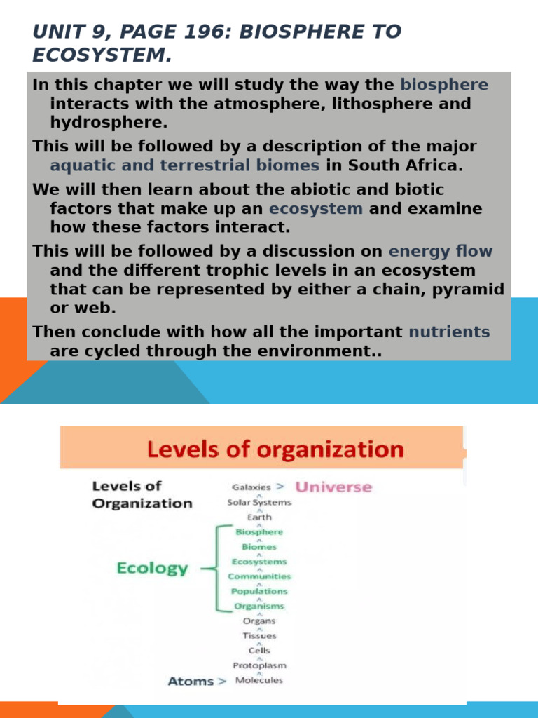 Biosphere and Ecosystem (2) | PDF | Soil | Earth