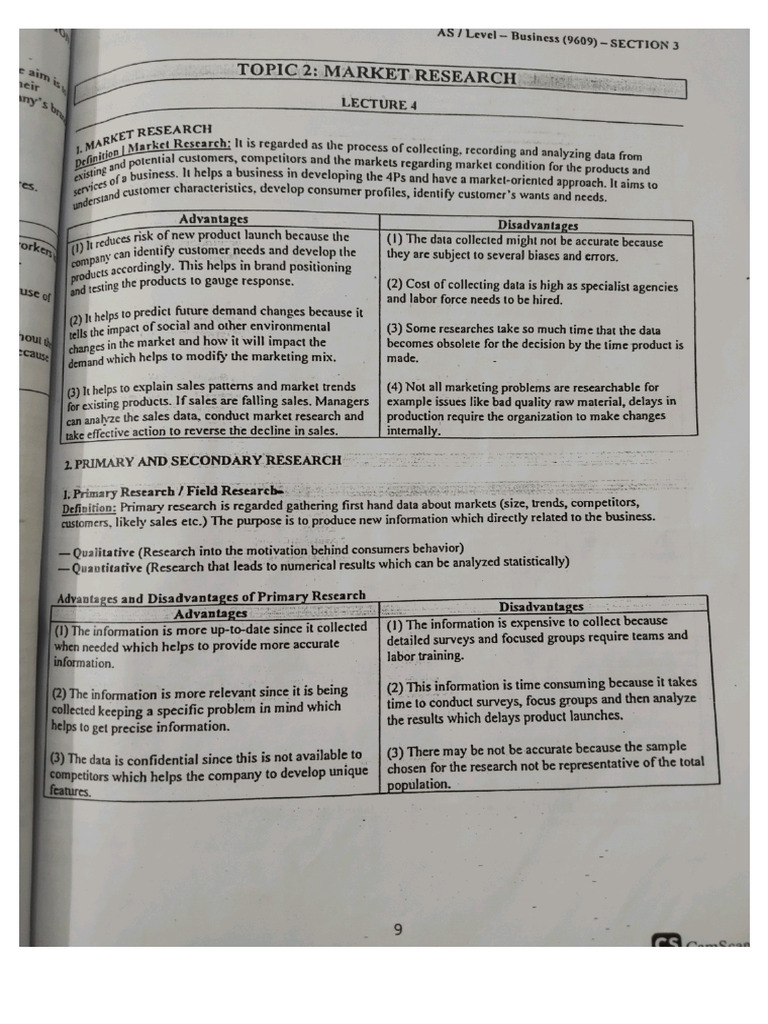 Market Research | PDF