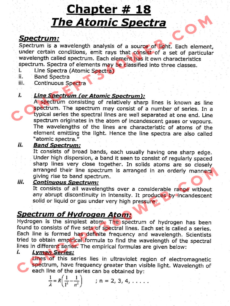 Physics Class 12 Chapter 18 | PDF