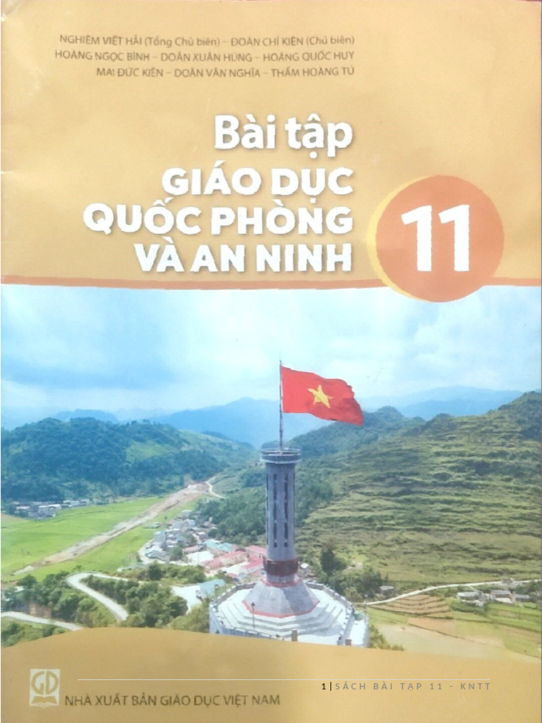 Sach Bai Tap 11 GDQPAN - KNTT | PDF