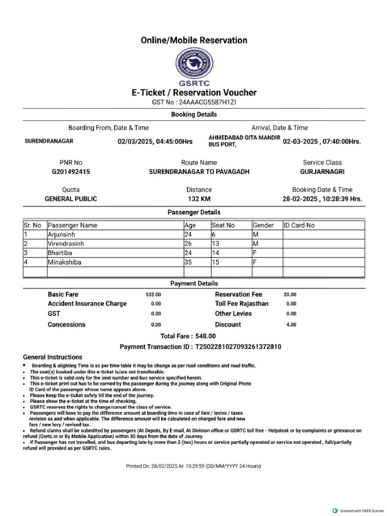 GSRTC PDF | PDF