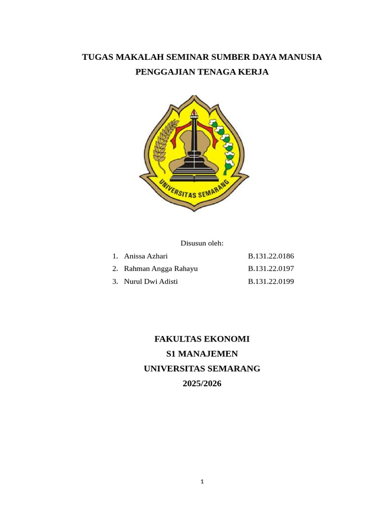 SDM Kel 4 Penggajian Tenagakerja | PDF