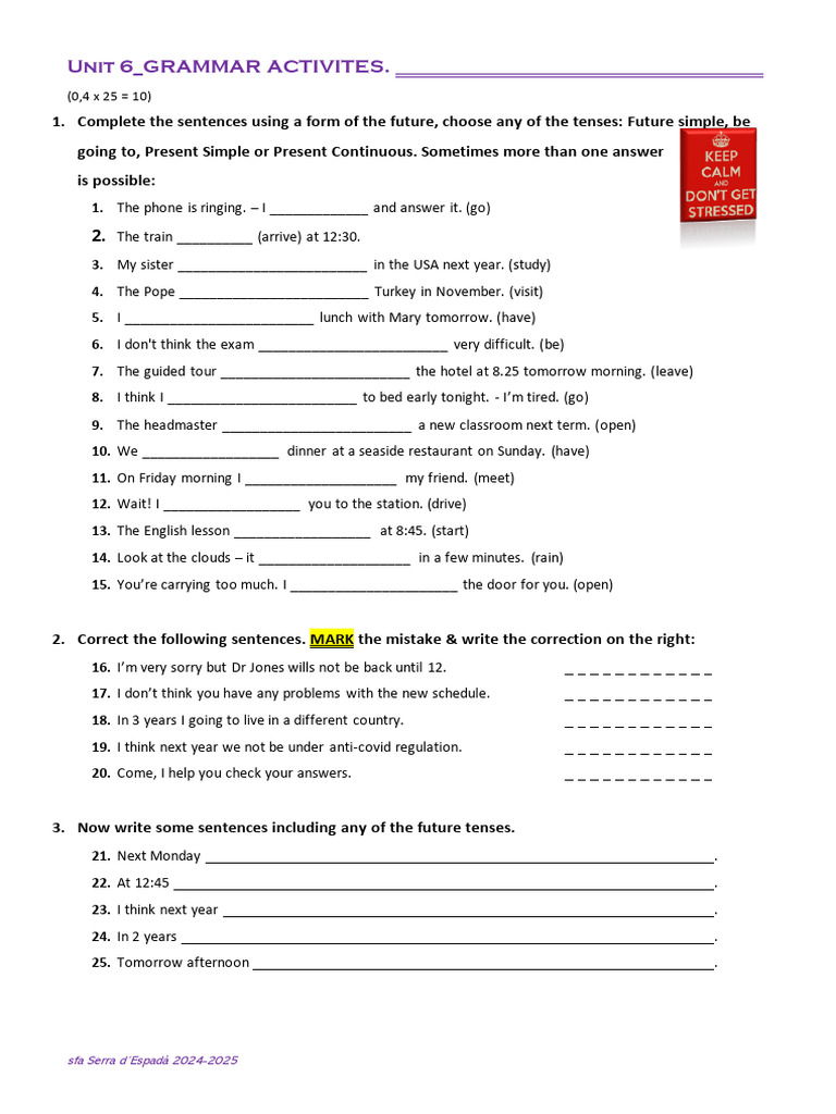 1_Grammar Practice (1) | PDF