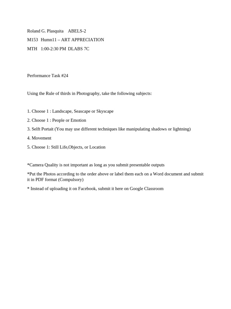 Art App Perfomance Task 2 | PDF